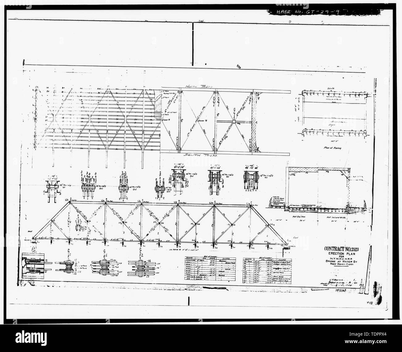 Photographic copy of original drawings (originals at Amtrack ...