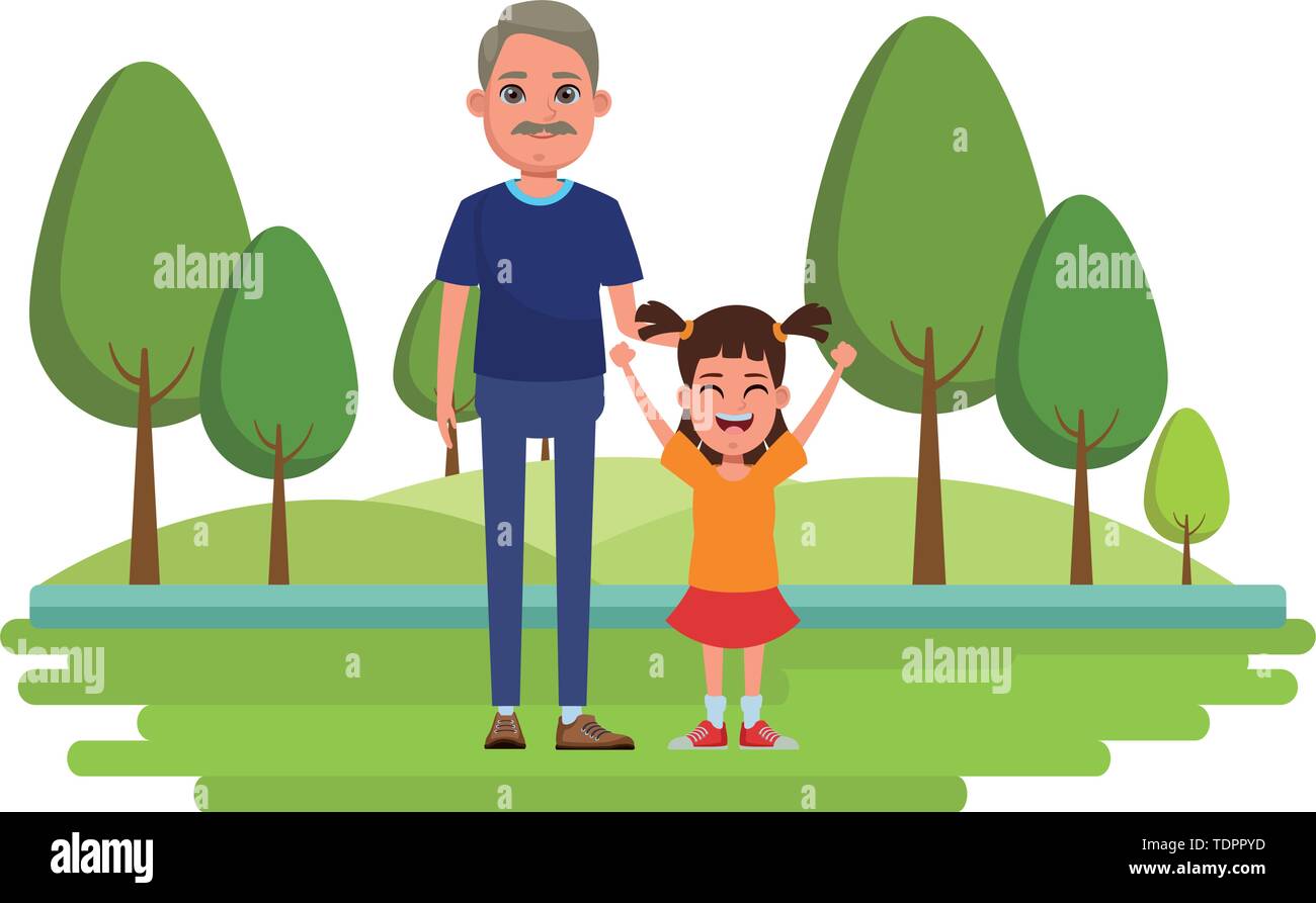 family avatar cartoon character portrait Stock Vector Image & Art - Alamy