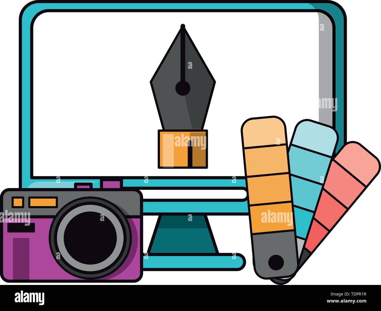 Vectors and graphic design digital tools Stock Vector Image & Art - Alamy