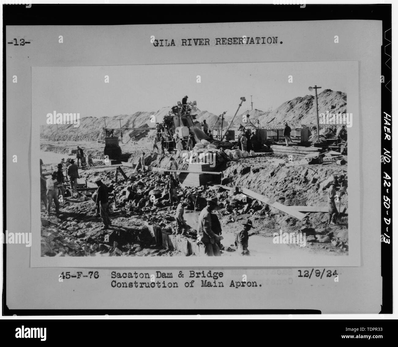 Coolidge dam hi-res stock photography and images - Alamy