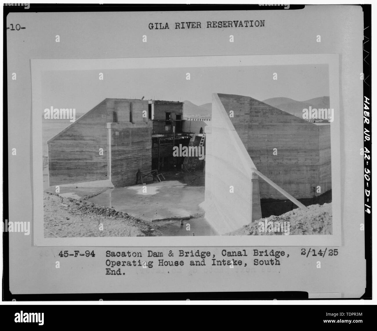 Coolidge dam hi-res stock photography and images - Alamy