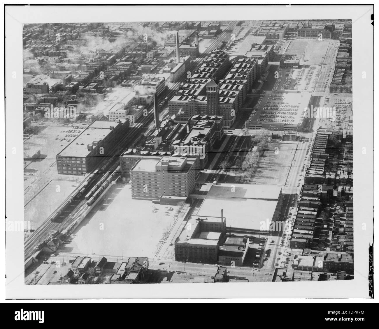 Chicago illinois aerial streets hi-res stock photography and images - Alamy