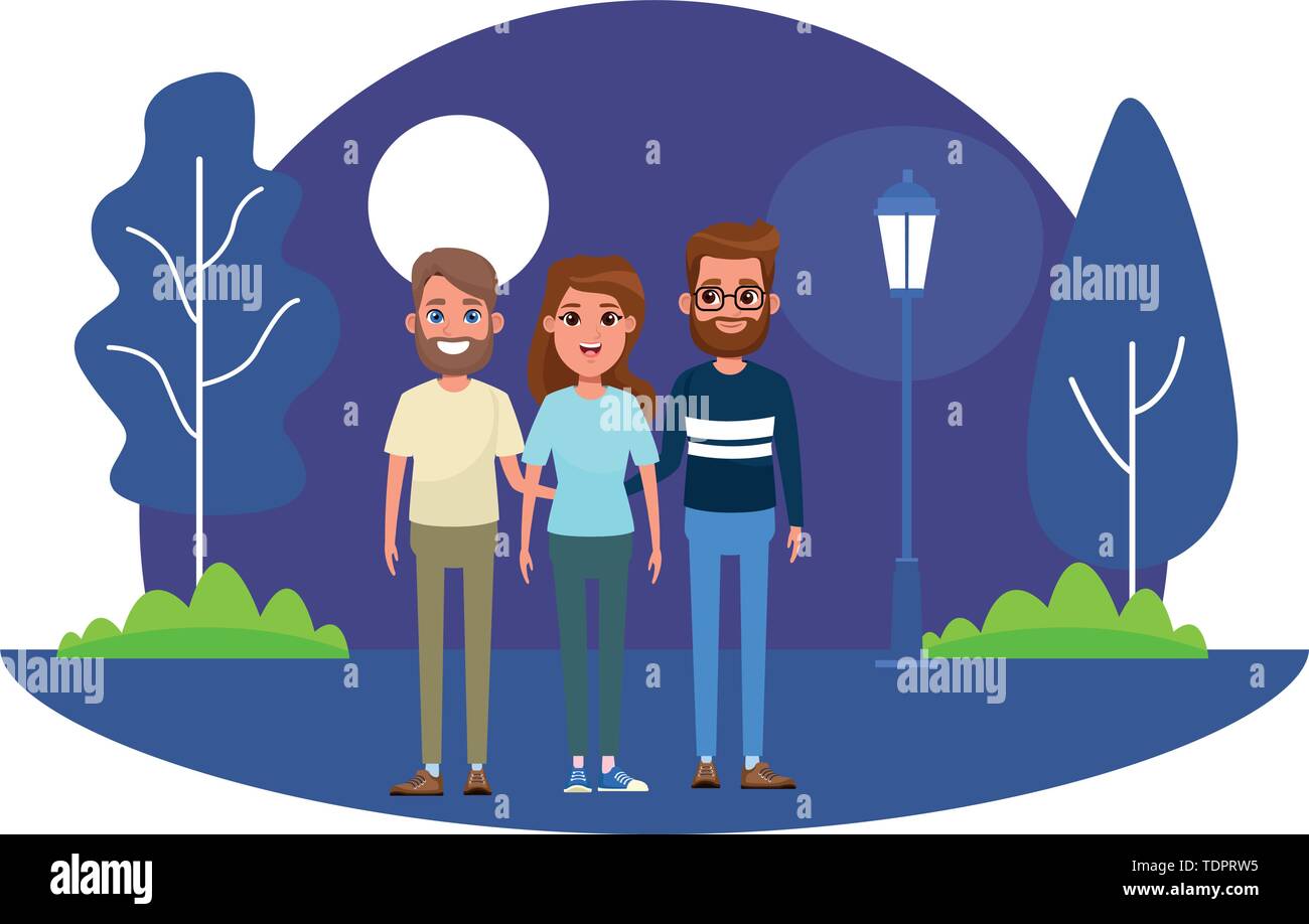 group of people avatar cartoon character Stock Vector Image & Art - Alamy