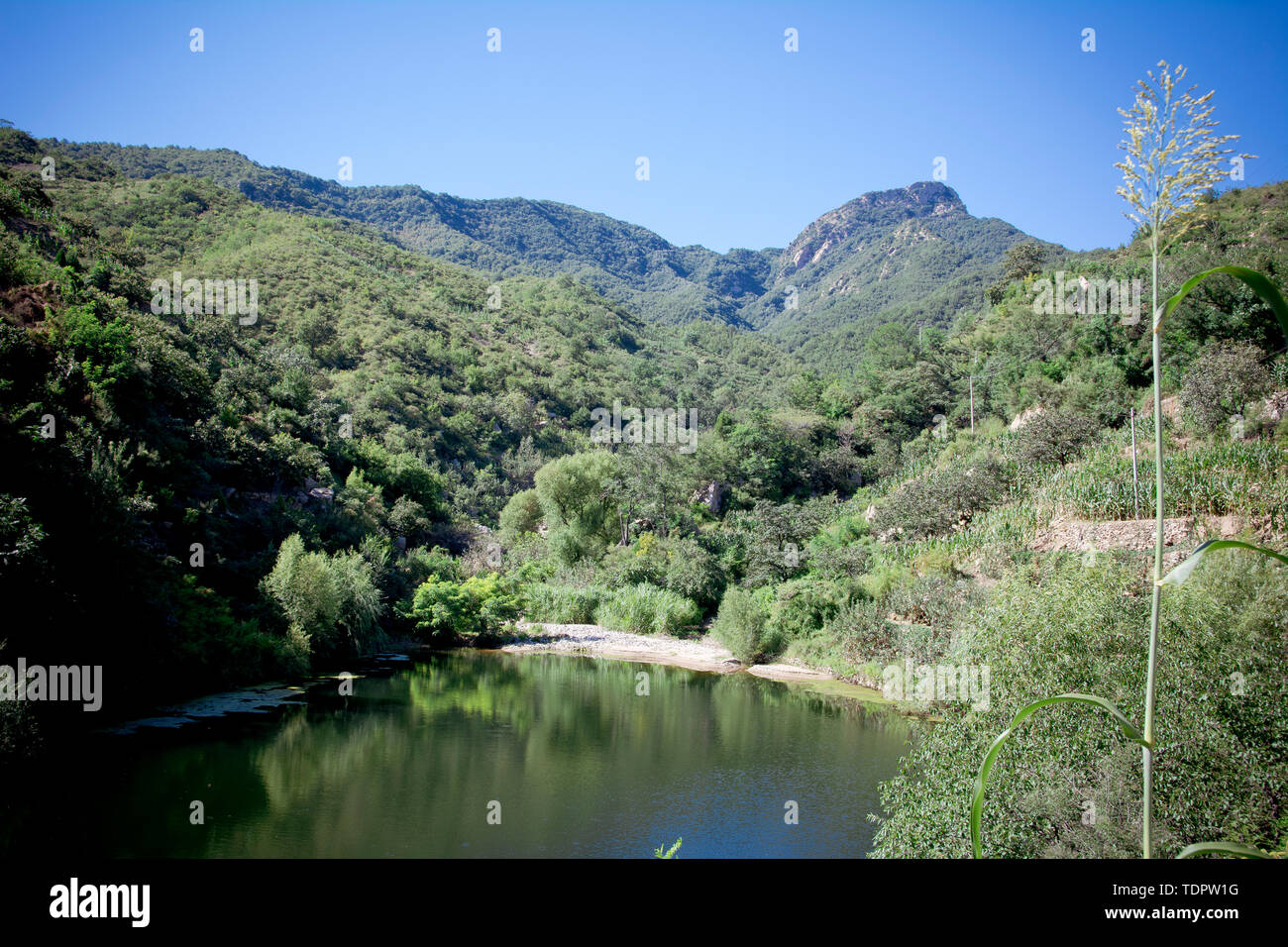 The natural scenery Stock Photo - Alamy