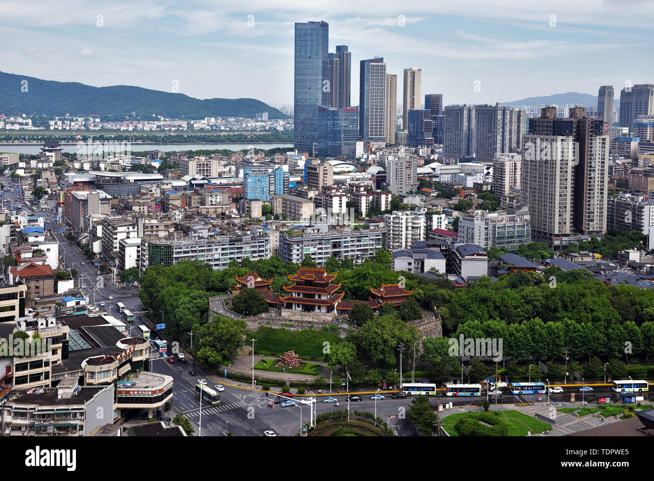 Reflection of changsha and sunset hi-res stock photography and images ...