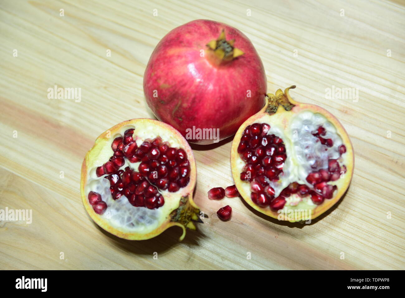 Soft seed pomegranate Stock Photo - Alamy