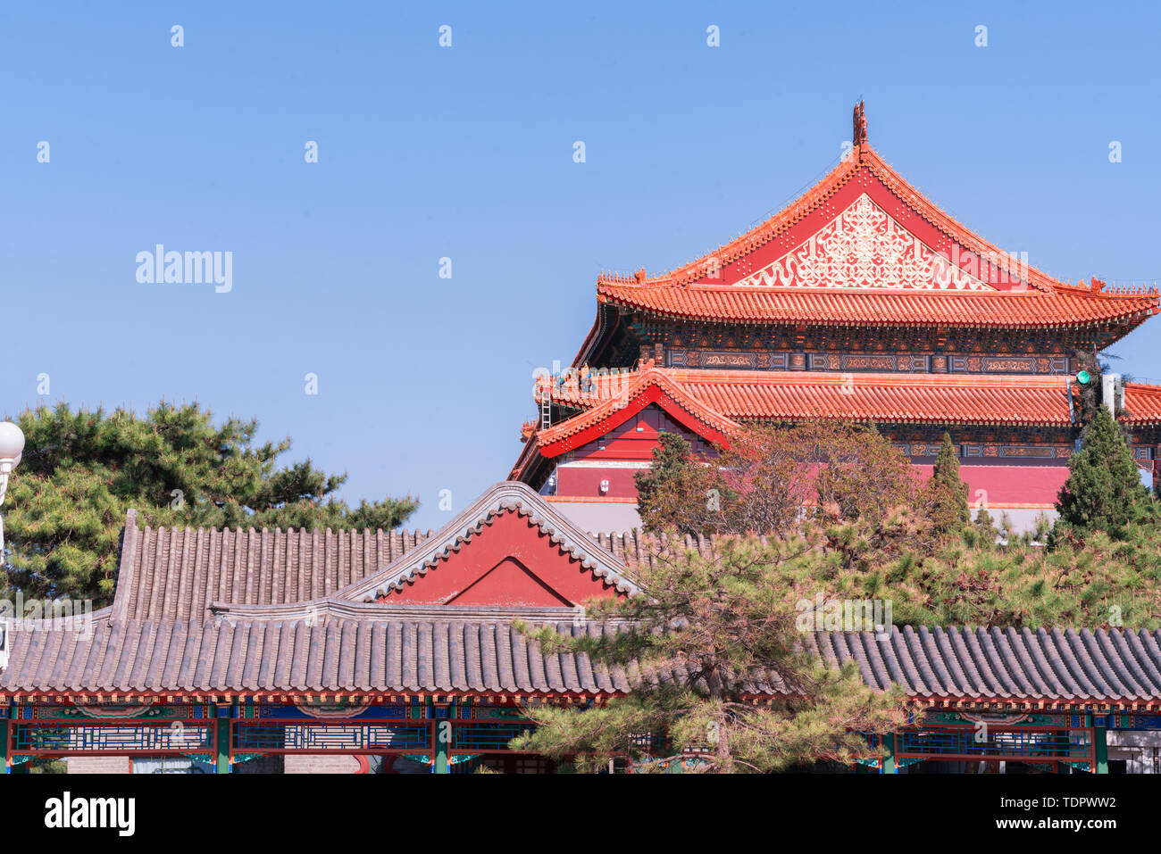 Chinese elements design materials, chinese buildings, beijing zhongshan ...