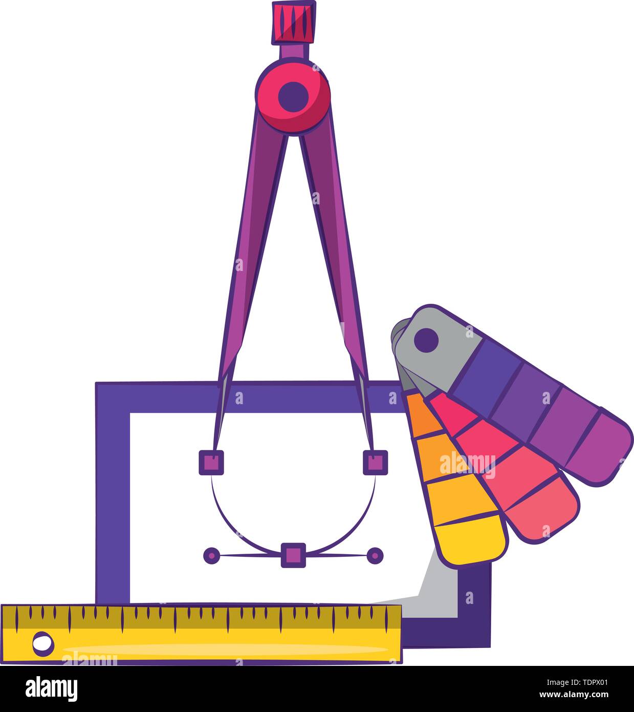 Vectors and graphic design digital tools Stock Vector Image & Art - Alamy