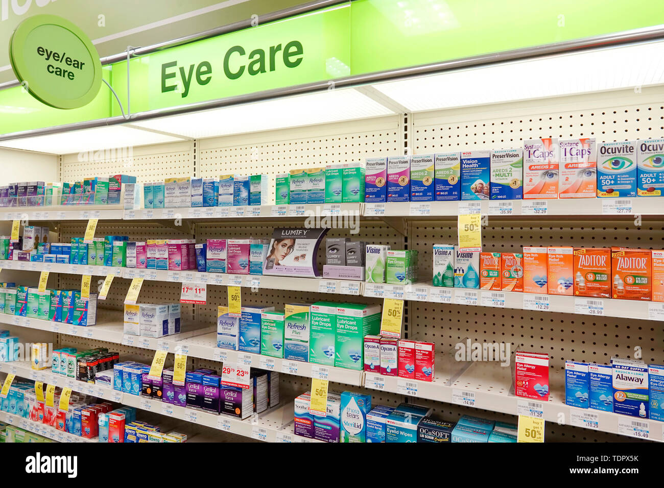 Florida Miami Beach Cvs Pharmacy High Resolution Stock Photography and ...