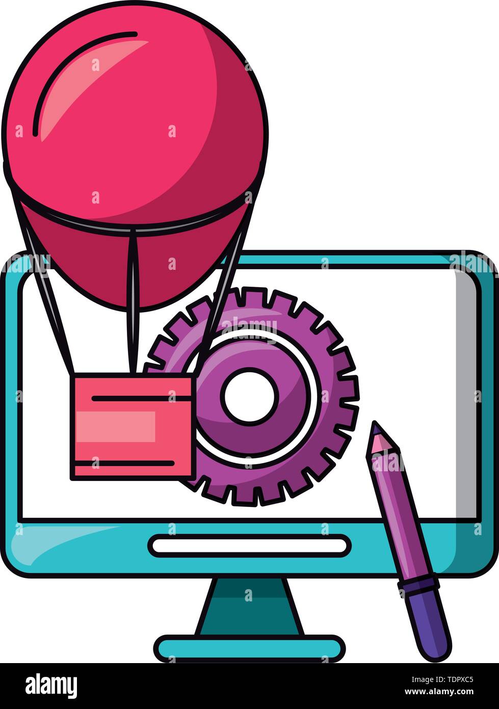 Vectors and graphic design digital tools Stock Vector Image & Art - Alamy