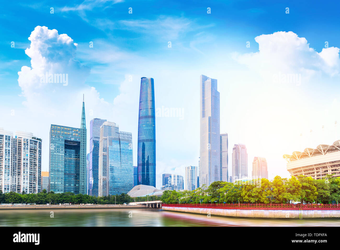 Guangzhou City Scenery Stock Photo - Alamy
