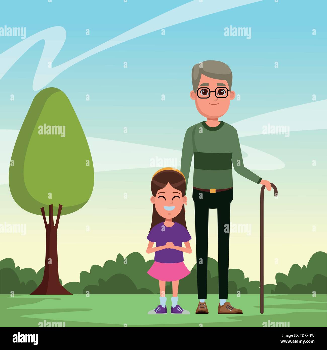 family avatar cartoon character portrait Stock Vector Image & Art - Alamy