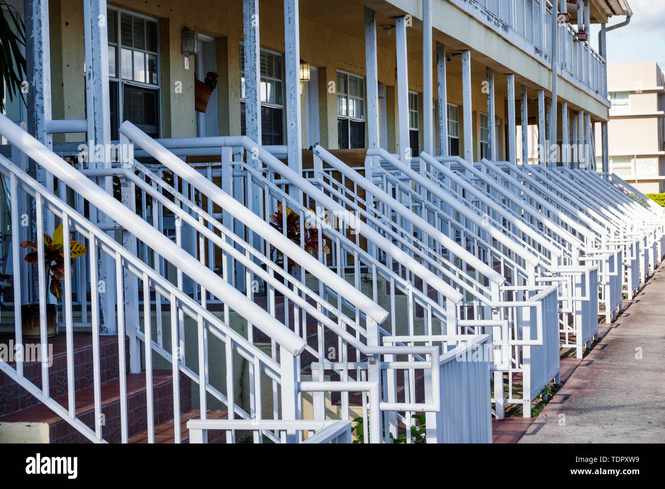Front steps porches railings repeating pattern hi-res stock photography ...