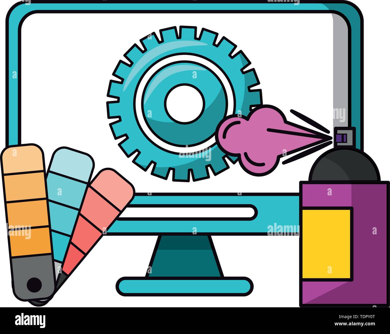 Vectors and graphic design digital tools Stock Vector Image & Art - Alamy