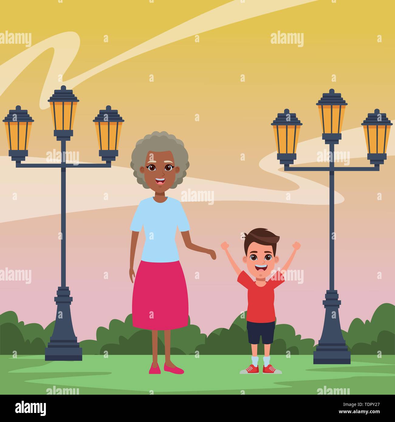 family avatar cartoon character portrait Stock Vector Image & Art - Alamy