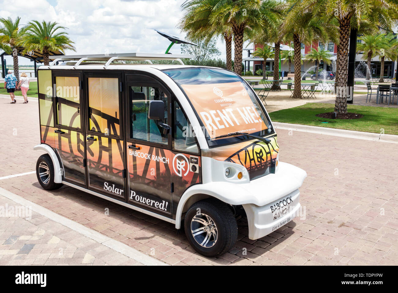 Solar Powered Air Conditioned All Electric Golf Cart Rental High ...