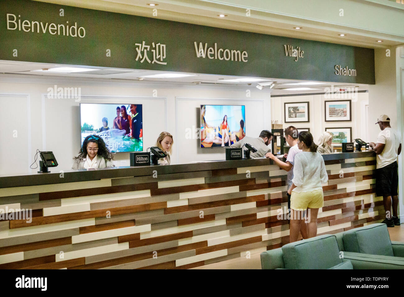 Doubletree by hilton hotel orlando at sea waterworld hi-res stock ...