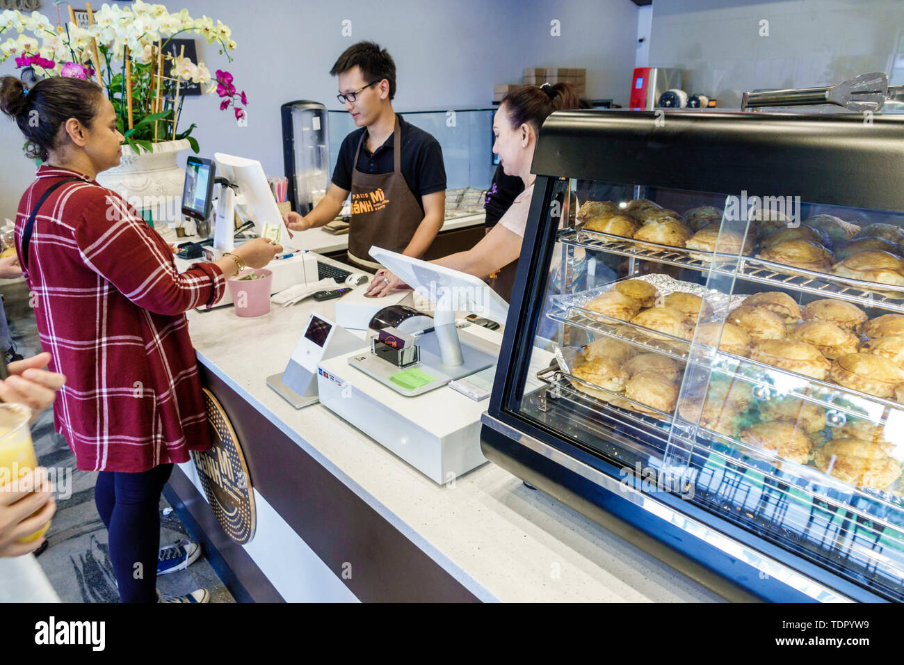 Asian paris banh mi cafe bakery hi-res stock photography and images - Alamy