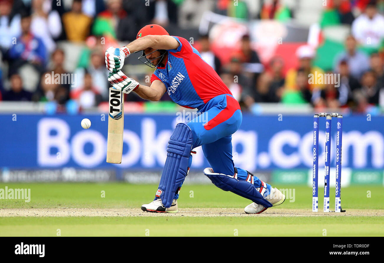 Afghanistan's Rahmat Shah in batting action during the ICC Cricket ...