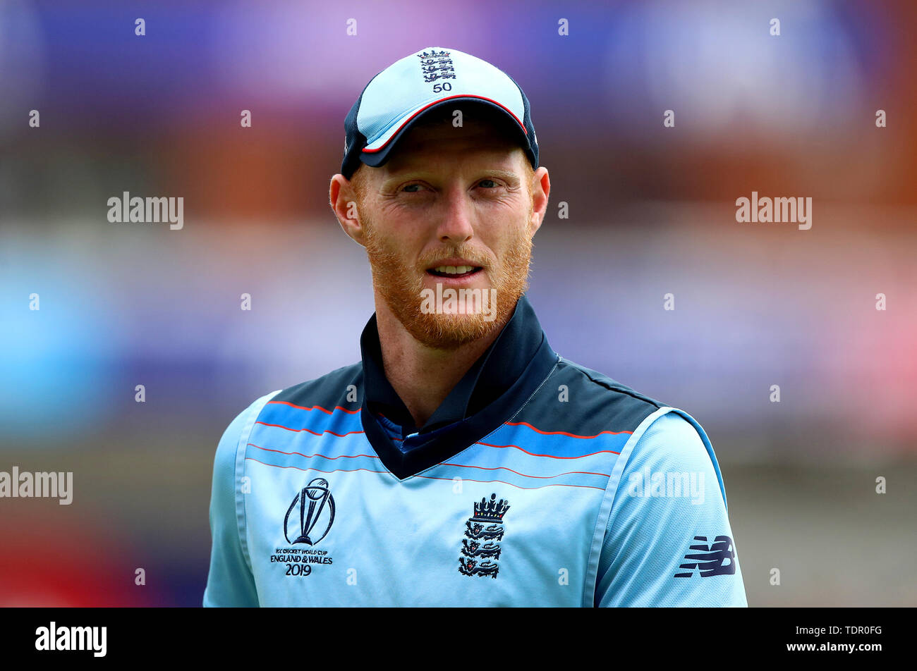 England's Ben Stokes during the ICC Cricket World Cup group stage match ...