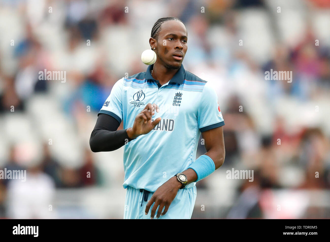 England's Jofra Archer during the ICC Cricket World Cup group stage ...