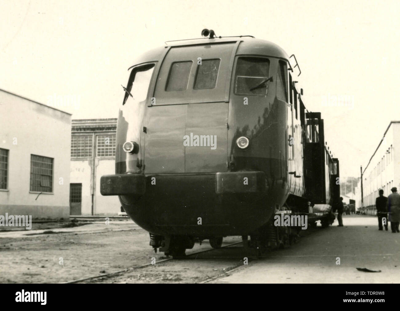 Train locomotive, 1960s Stock Photo - Alamy
