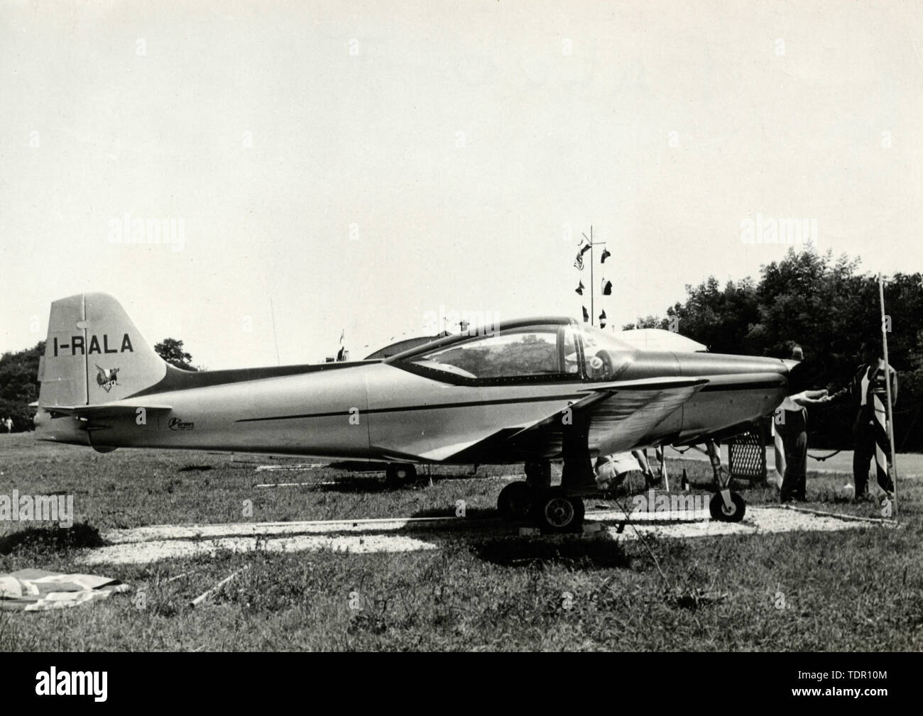 Aircraft Falco F8L, 1970s Stock Photo - Alamy