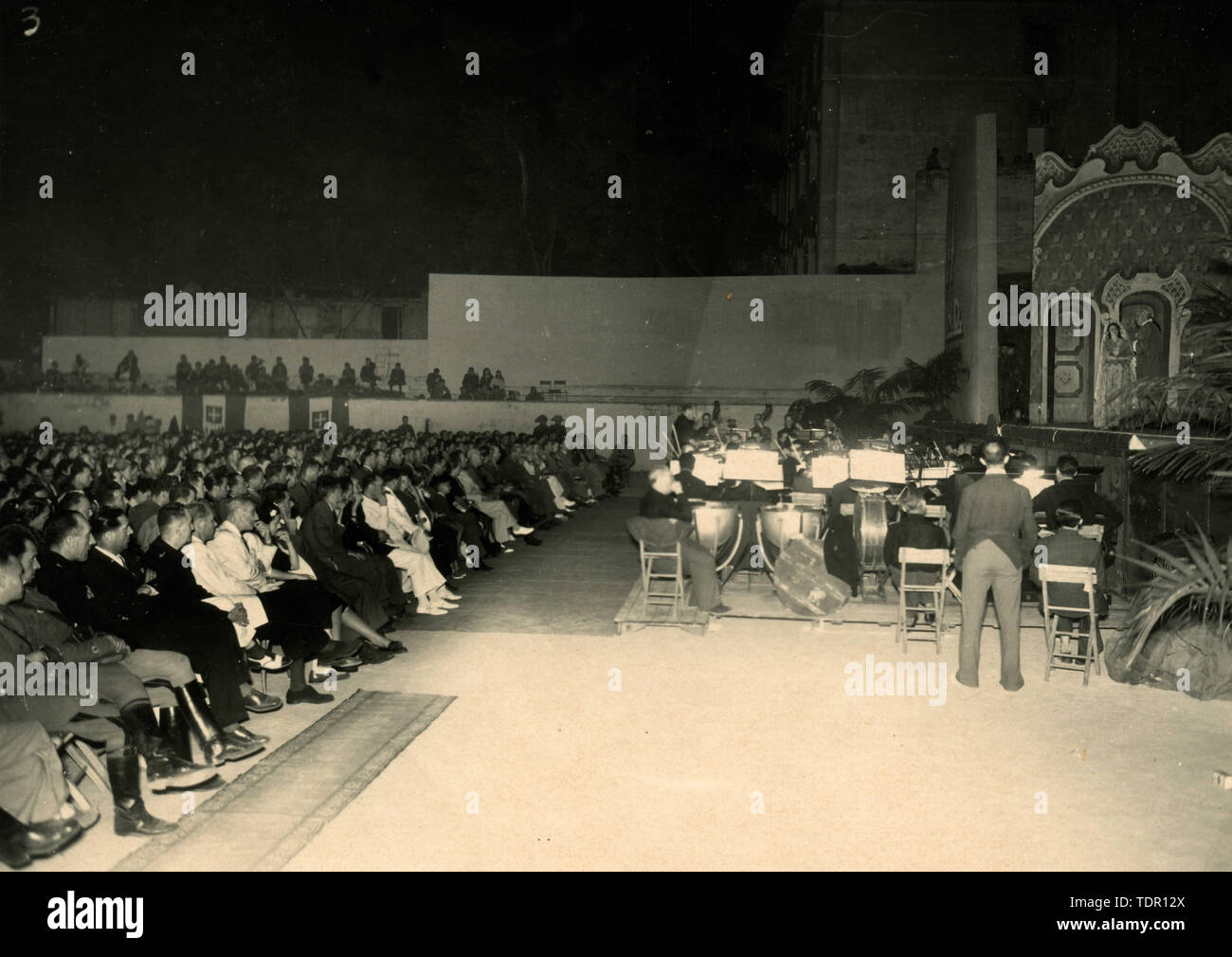People at the Opera, Italy 1930s Stock Photo - Alamy