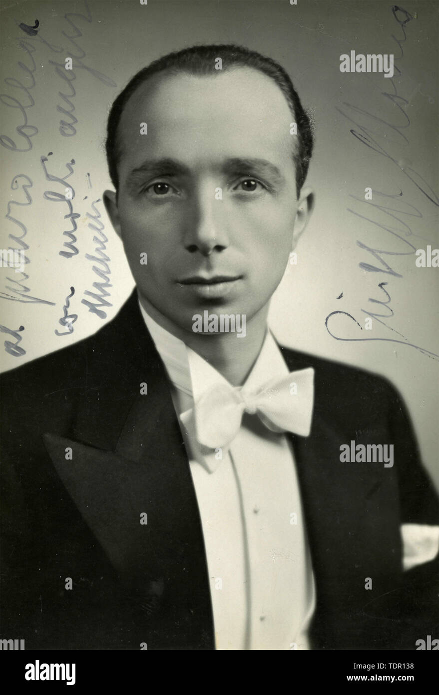 Portrait of Italian Giuseppe Momo, 1910s Stock Photo - Alamy