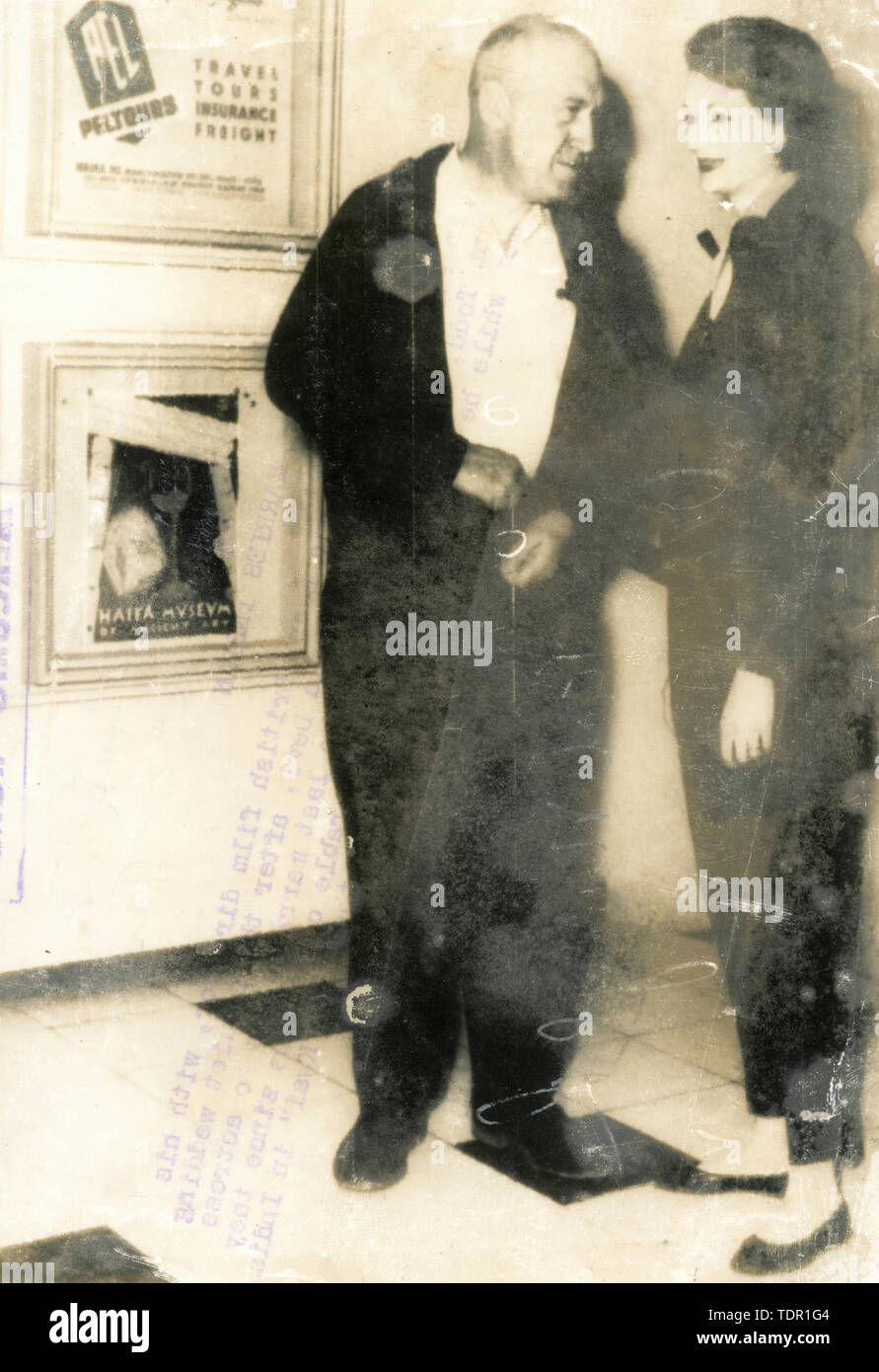 American Austrian movie director Otto Preminger, 1950s Stock Photo - Alamy