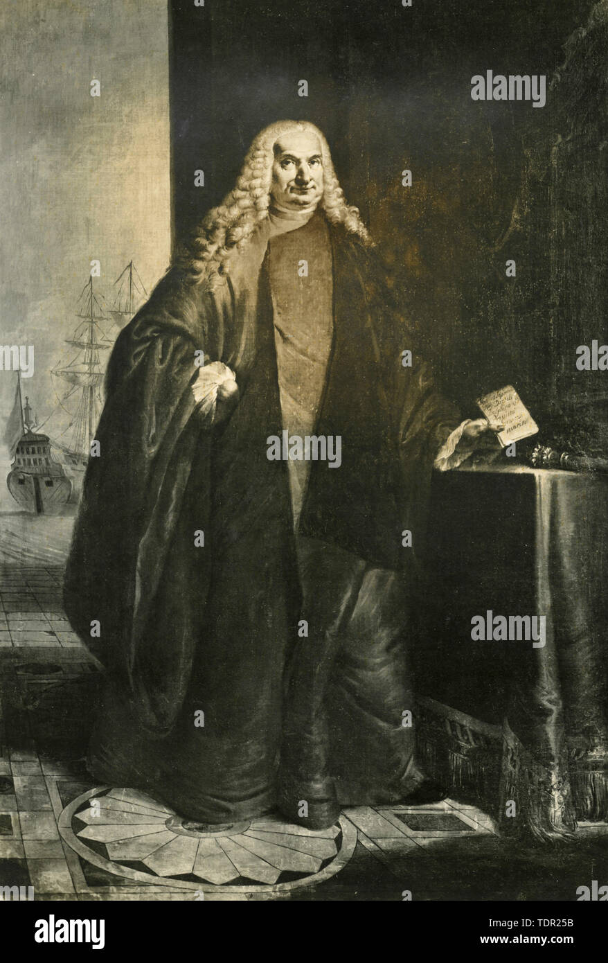 Portrait of the Procurator Daniele Dolfin, painting by Alessandro ...