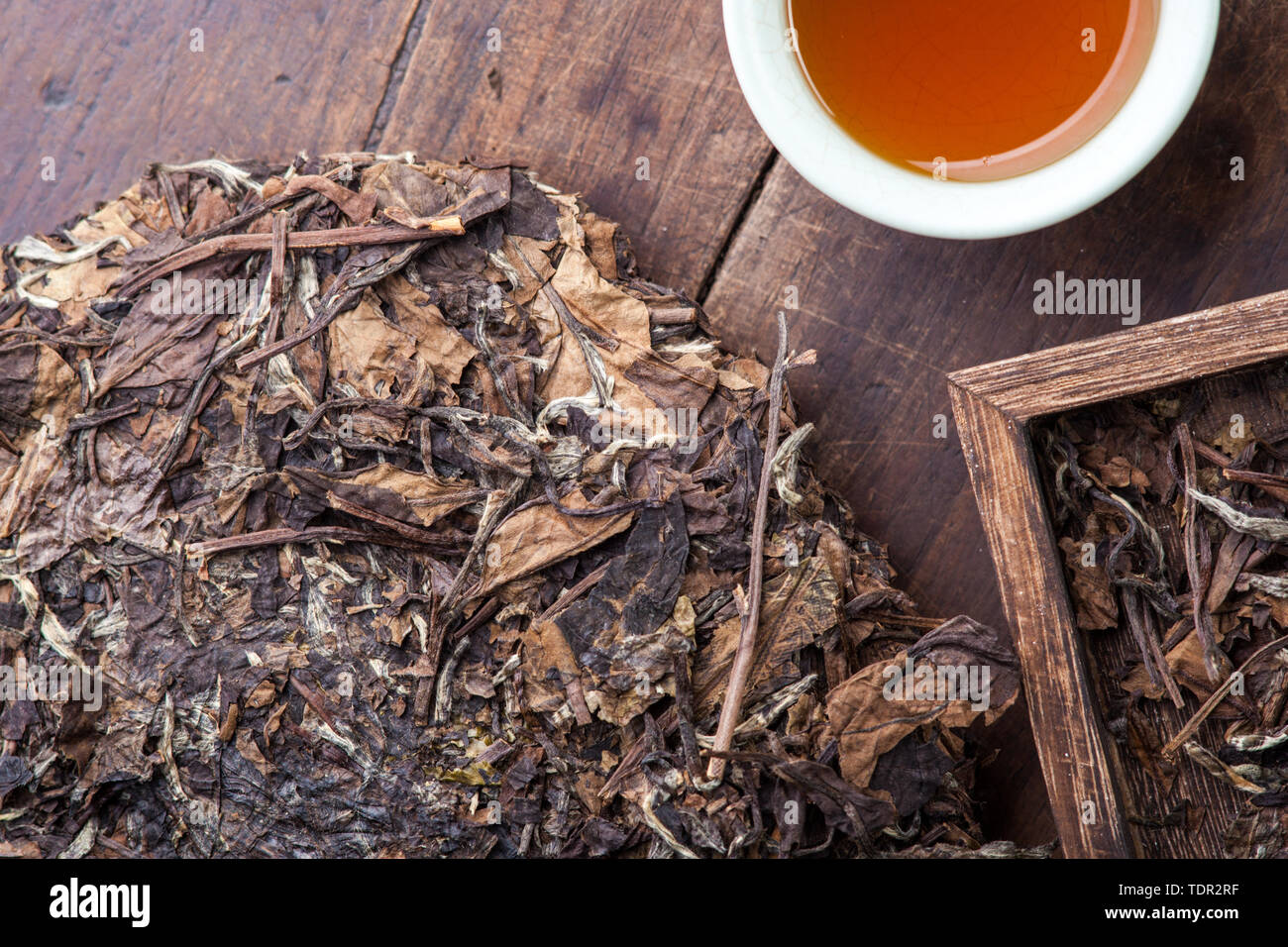 Old white tea Stock Photo - Alamy
