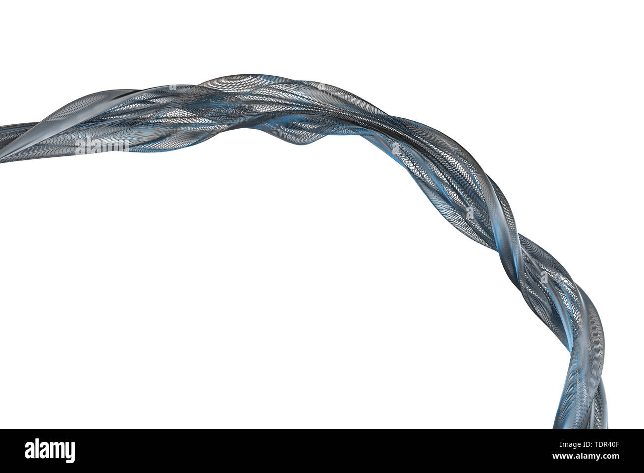 Reticulated metal flow special effects, three-dimensional rendering ...