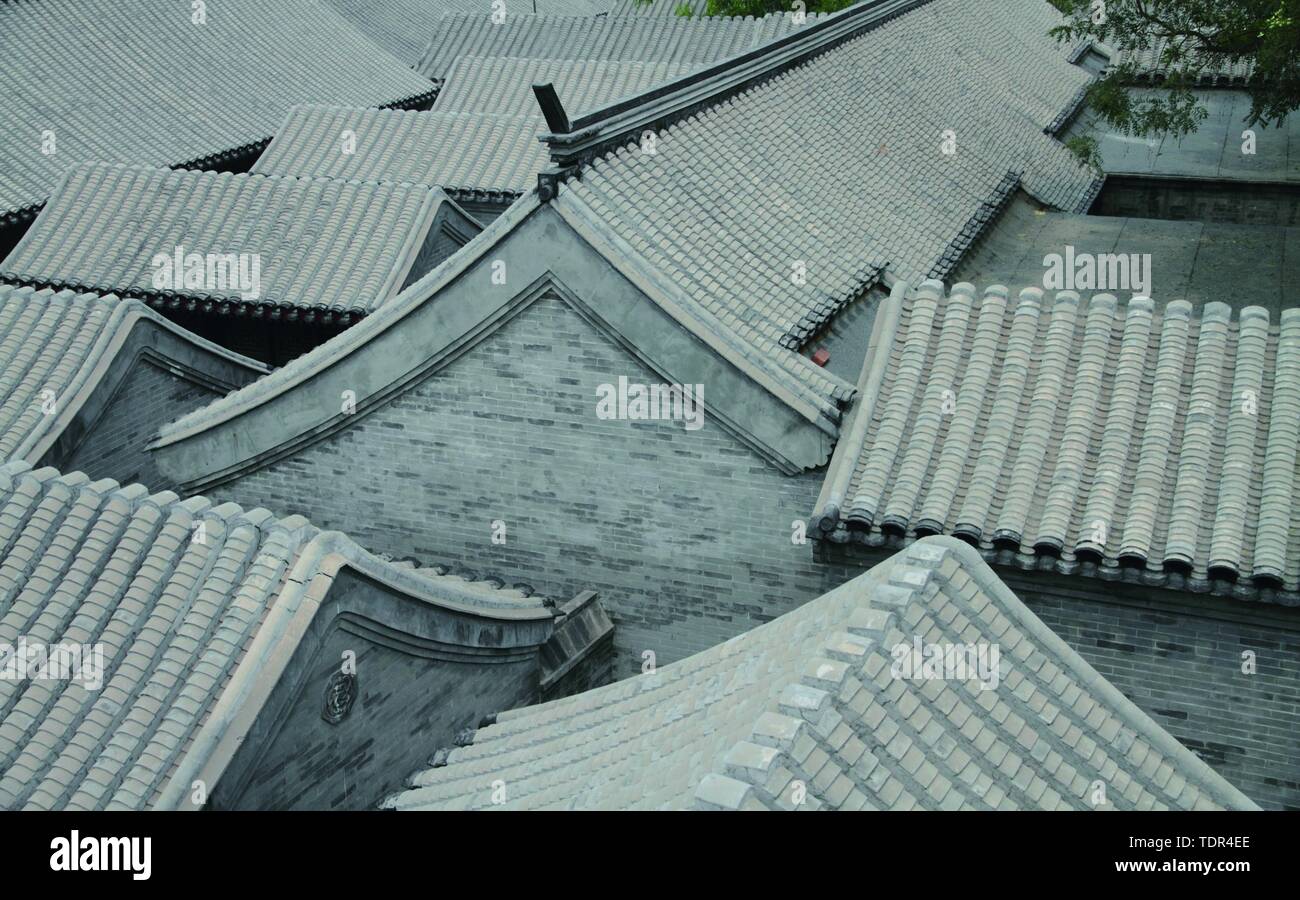 Roofs of ancient buildings Stock Photo - Alamy