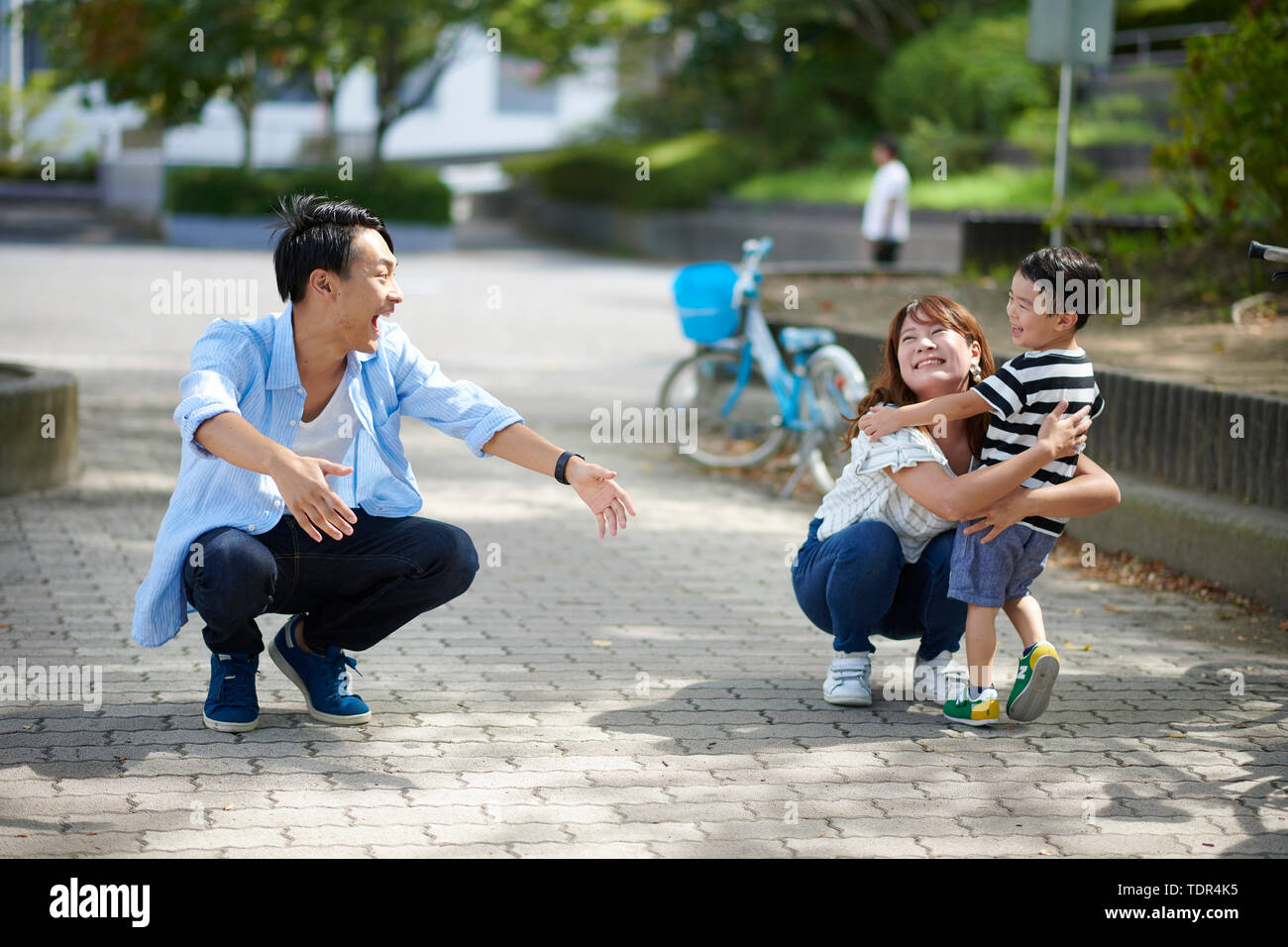 Flinging arms hi-res stock photography and images - Alamy