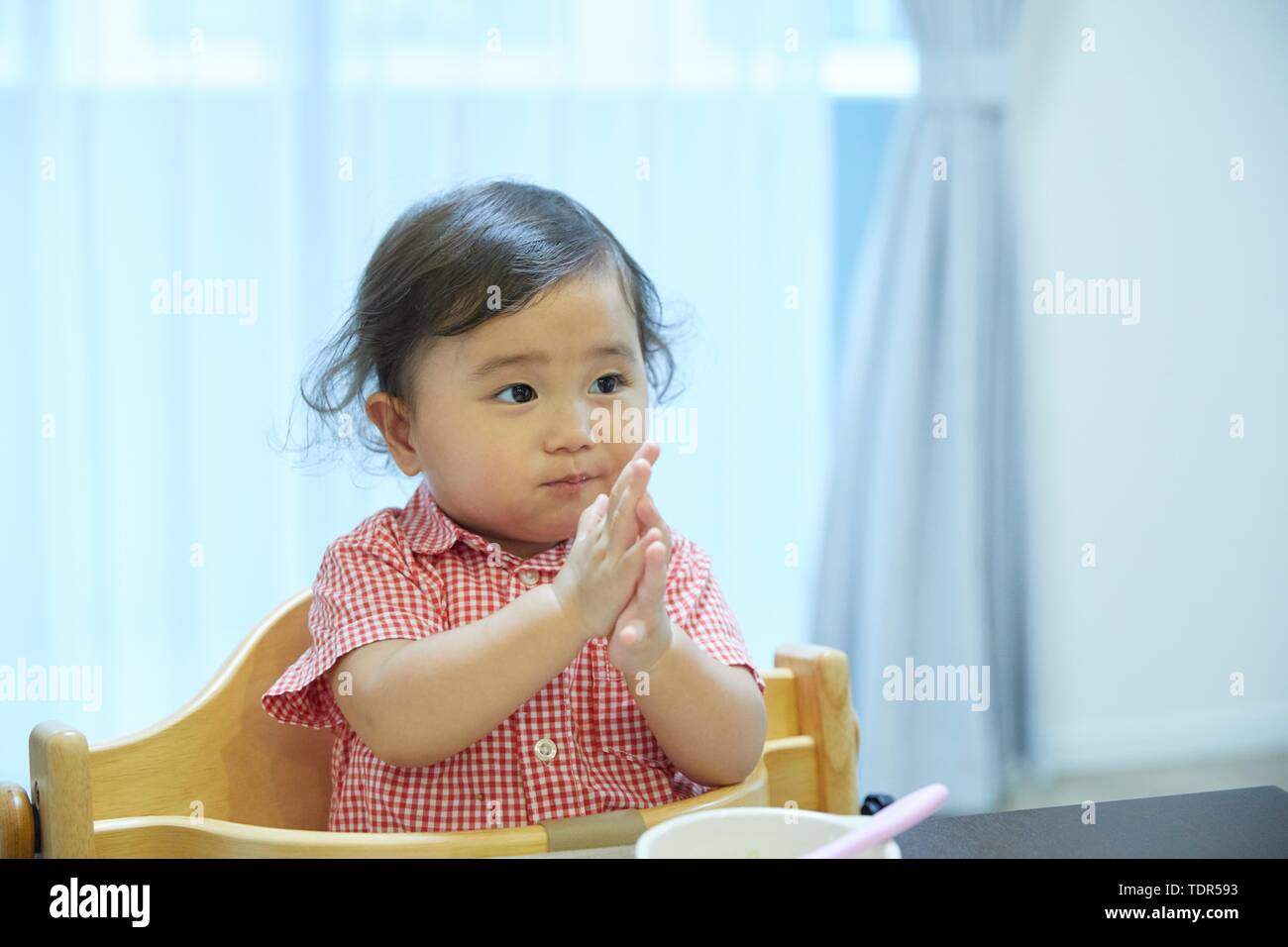 Japanese kid at home Stock Photo - Alamy