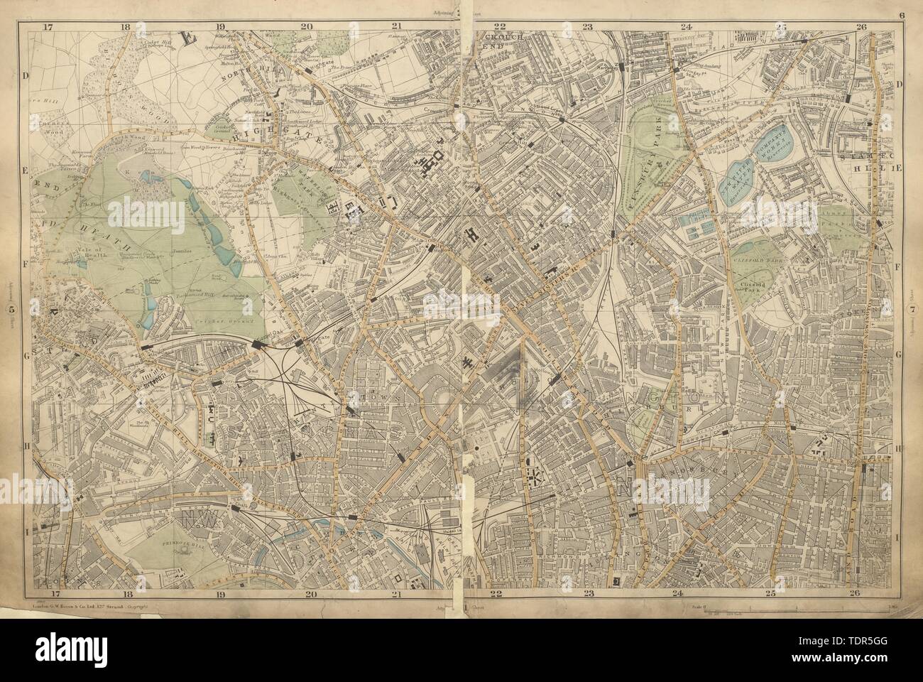 Hampstead london 1900 hi-res stock photography and images - Alamy
