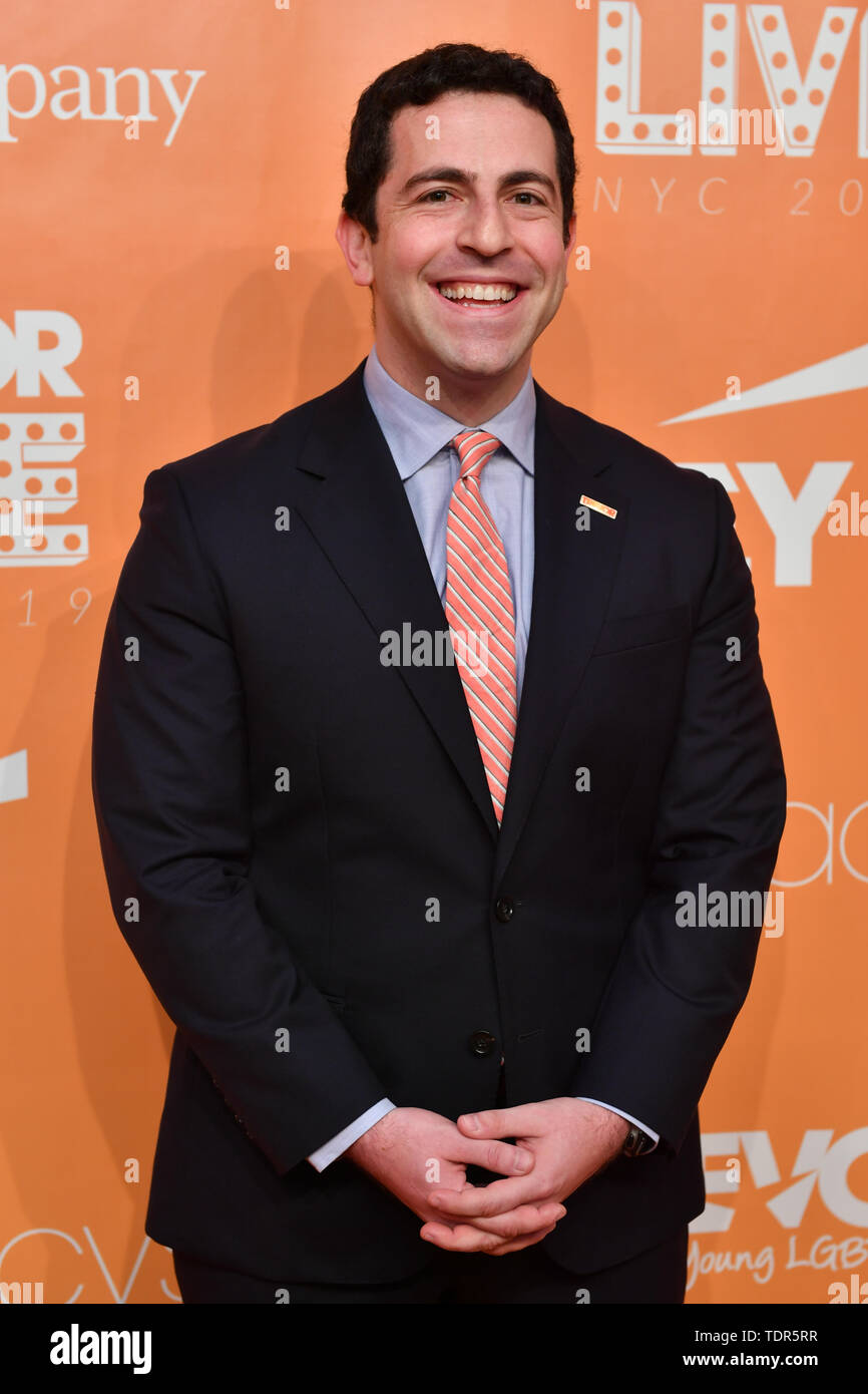 Amit Paley attends the 2019 TrevorLIVE New York Gala at Cipriani Wall ...