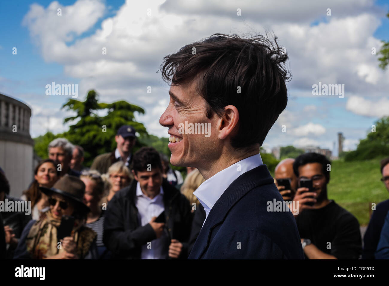 London, UK - June 14th 2019: Conservative MP Rory Stewart continues his ...