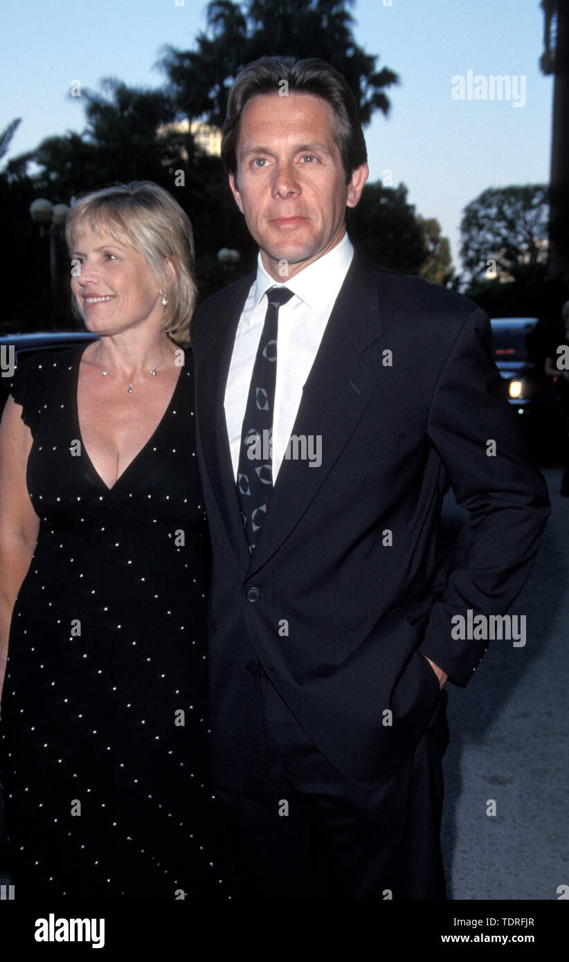 Jun 09, 1999; Los Angeles, CA, USA; Actor GARY COLE with wife TEDDI at ...