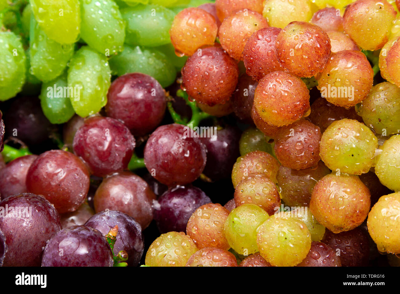 Multiple grape combinations Stock Photo - Alamy