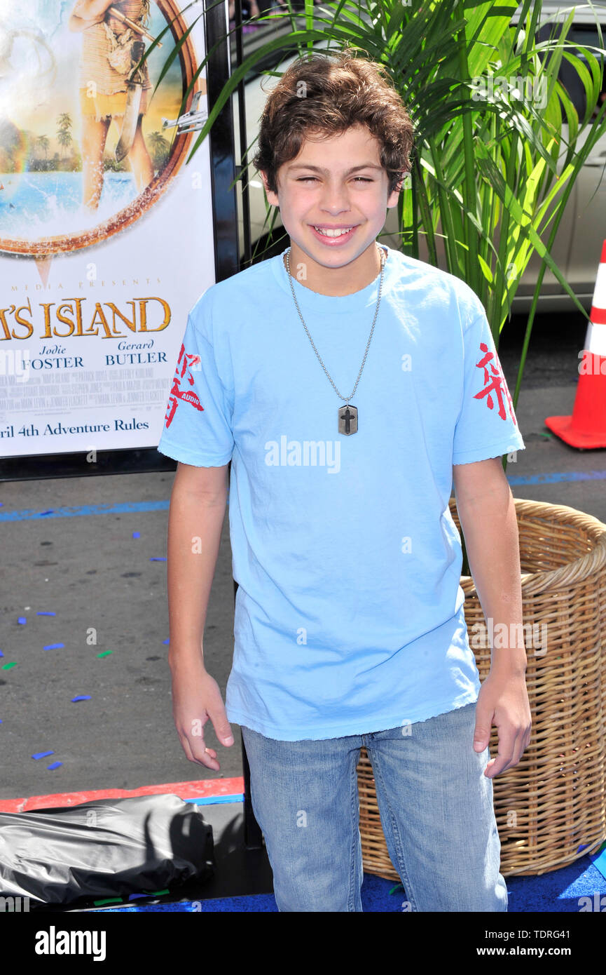LOS ANGELES, CA. March 30, 2008: Jake Austin at the world premiere of ...