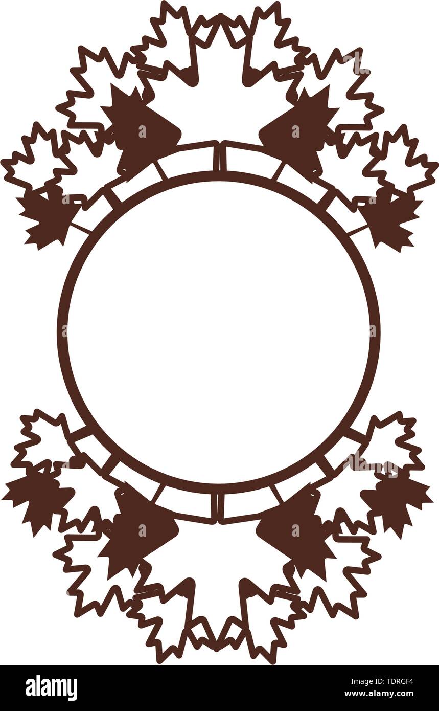 Maple leaf of Canada design Stock Vector Image & Art - Alamy