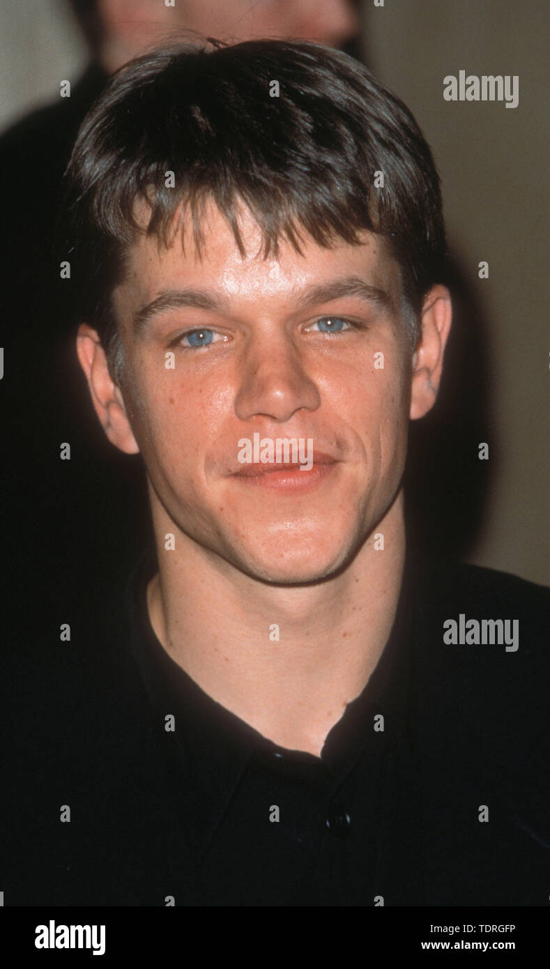 Jun 24, 1999 - Los Angeles, California, USA - MATT DAMON at the 'Upton ...