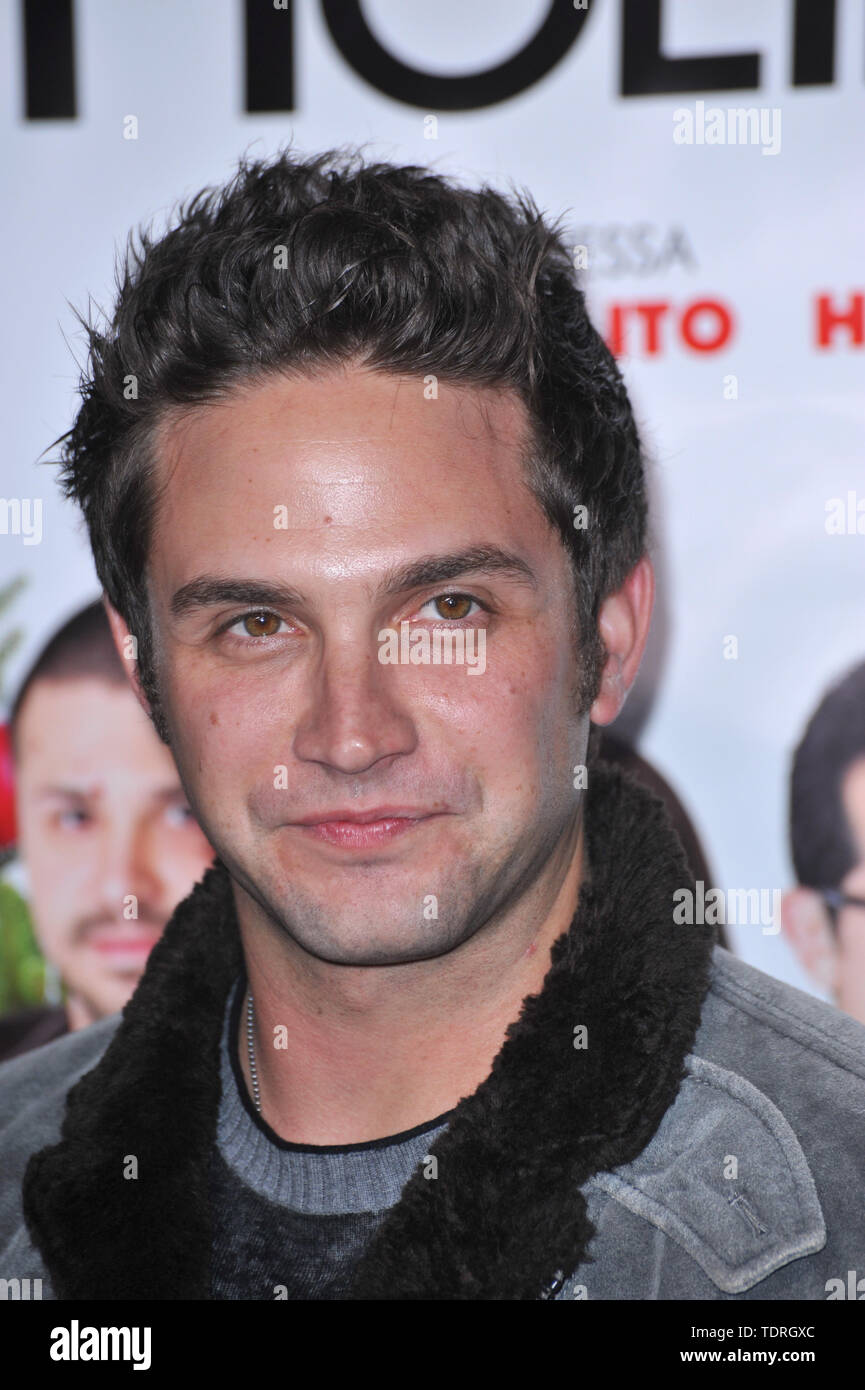 LOS ANGELES, CA. December 03, 2008: Brandon Barash at the Los Angeles ...