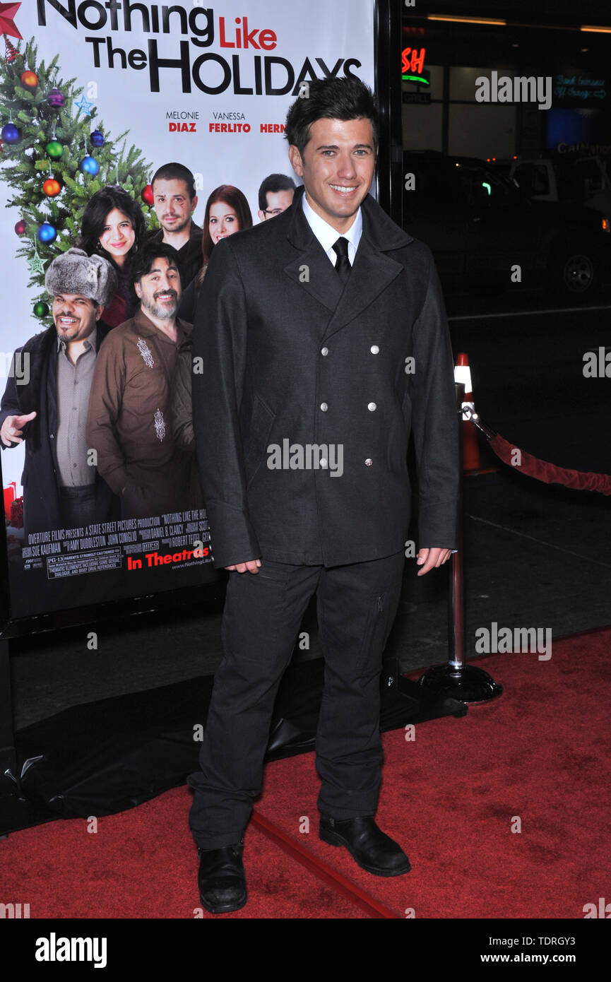 LOS ANGELES, CA. December 03, 2008: Brandon Michael Vayda at the Los ...