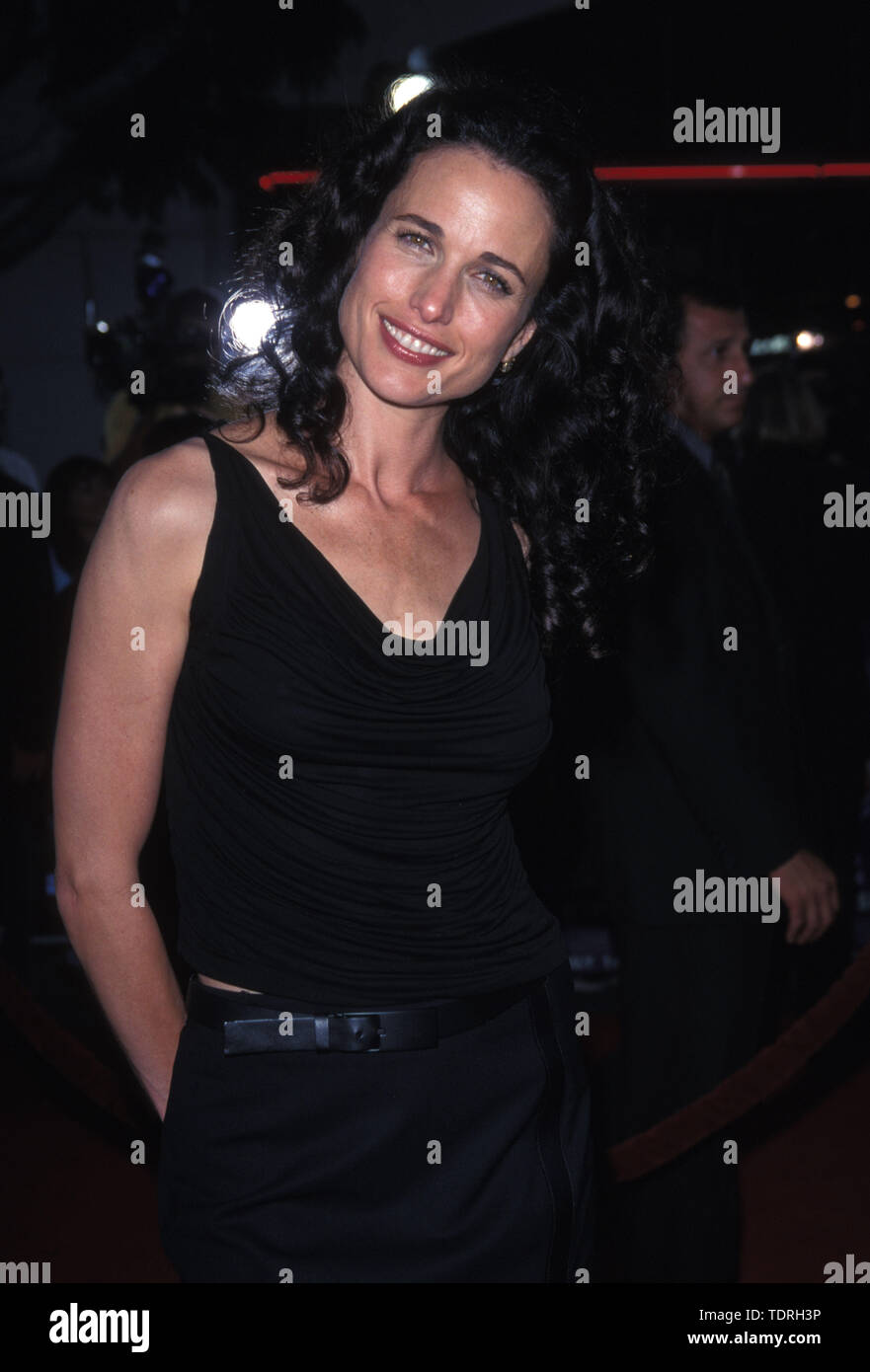 Jul 13, 1999; Los Angeles, CA, USA; Actress ANDIE MACDOWELL @ the 'Eyes ...