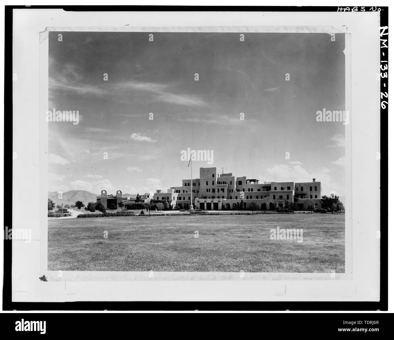 Albuquerque buildings Black and White Stock Photos & Images - Alamy