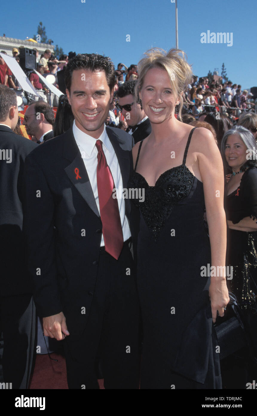 Sep 12, 1999; Los Angeles, CA, USA; Actor ERIC McCORMACK & wife JANET ...