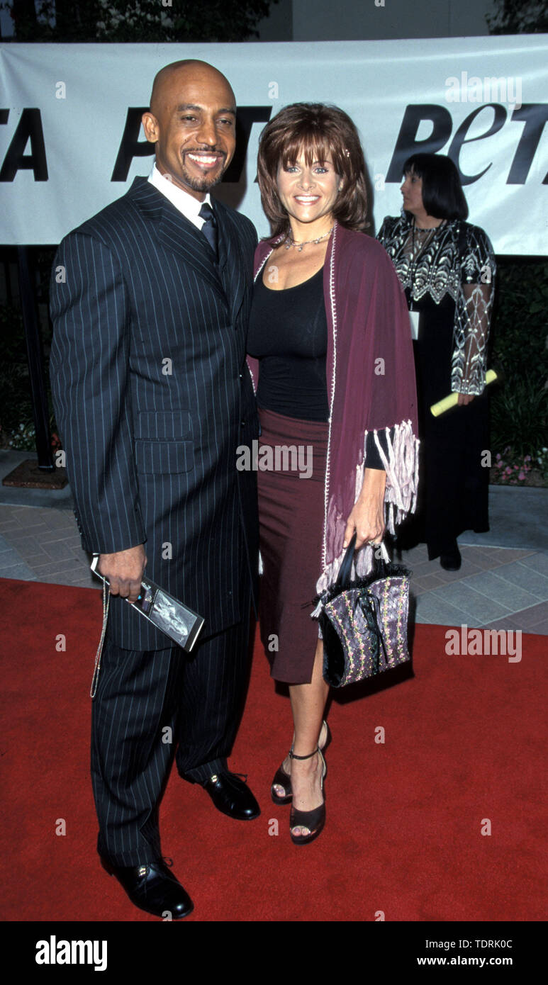 Sep 18, 1999; Los Angeles, CA, USA; TV host MONTEL WILLIAMS and his ...